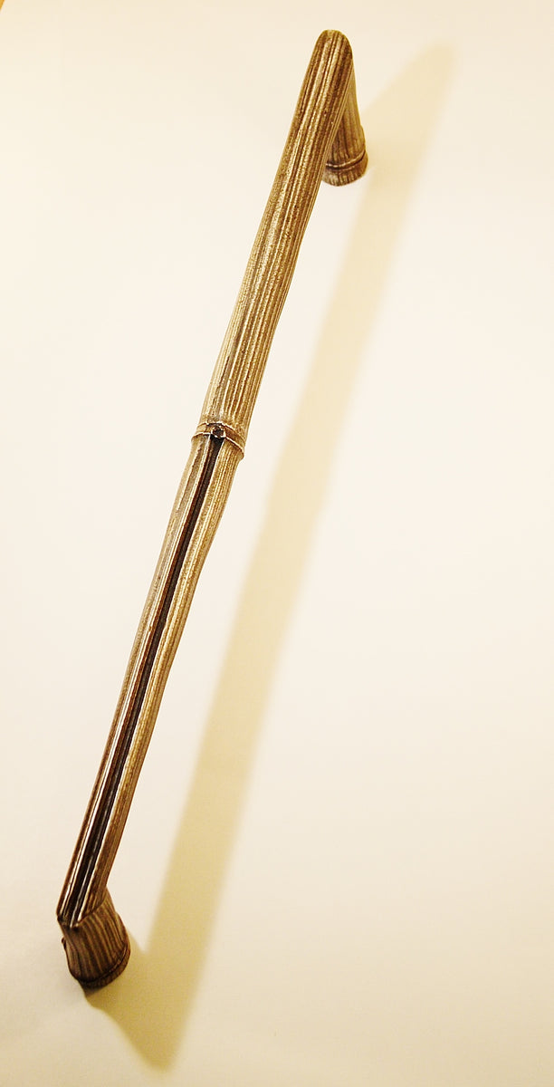 Reeded Bamboo Pull 13 Inches Back to Back – Modern Objects
